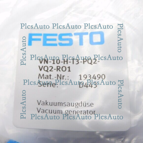 1 pcs FESTO VN-10-H-T3-PQ2-VQ2-RO1 193490 vacuum generator | eBay