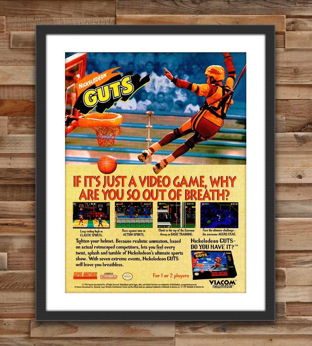 Nickelodeon Guts Snes