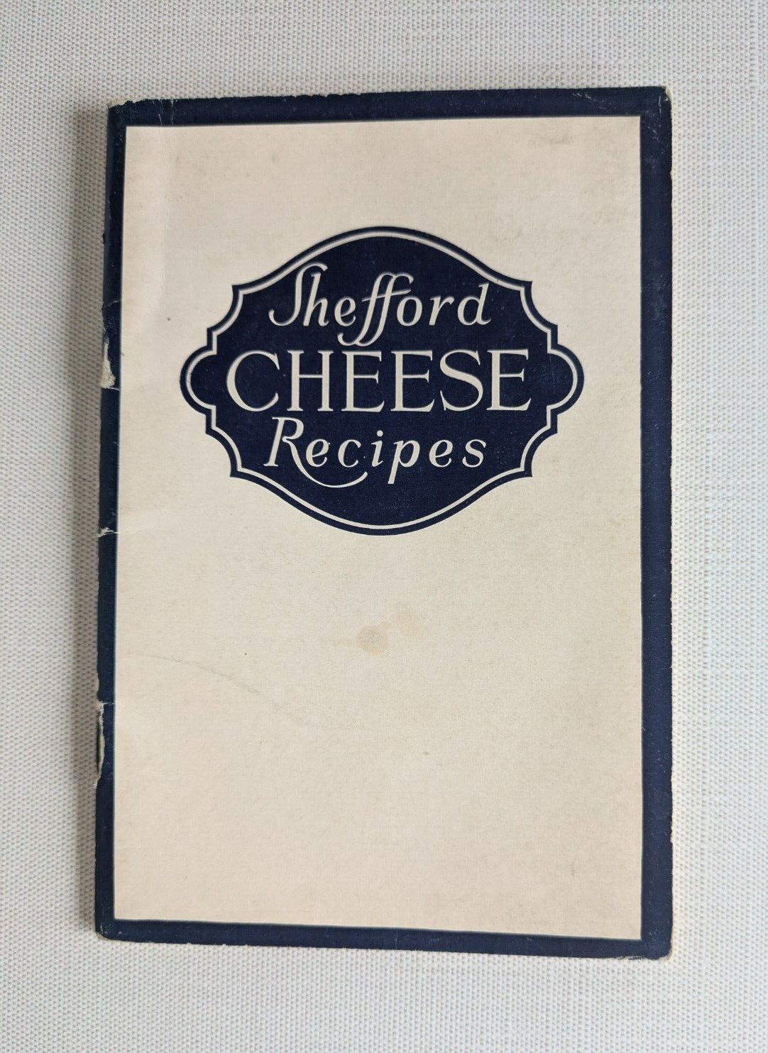 Shefford Cheese Recipes 1920s Syracuse Brooklyn NY Henriette de Bruin ...