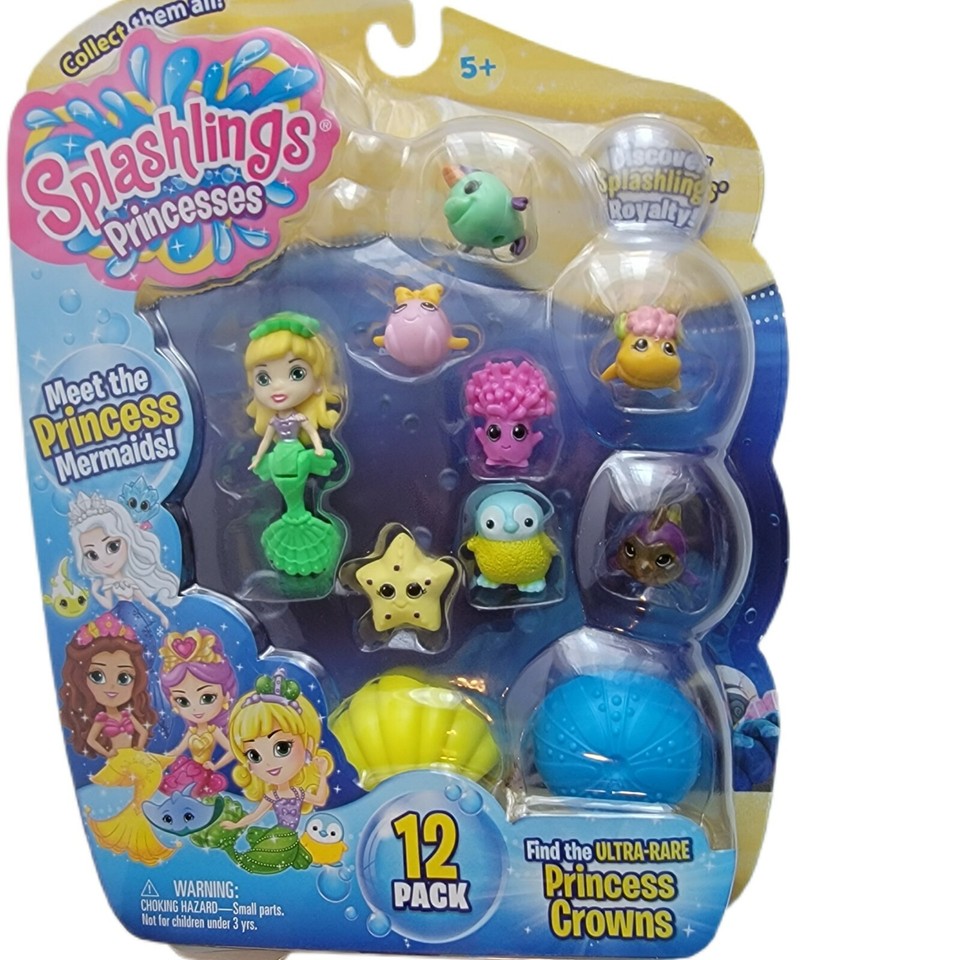 Splashlings Princesses 12 Pack Mermaid factory sealed | eBay