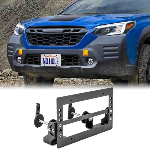 For Subaru Outback 1994-2023 (NO Drilling) Front Grille License Plate ...