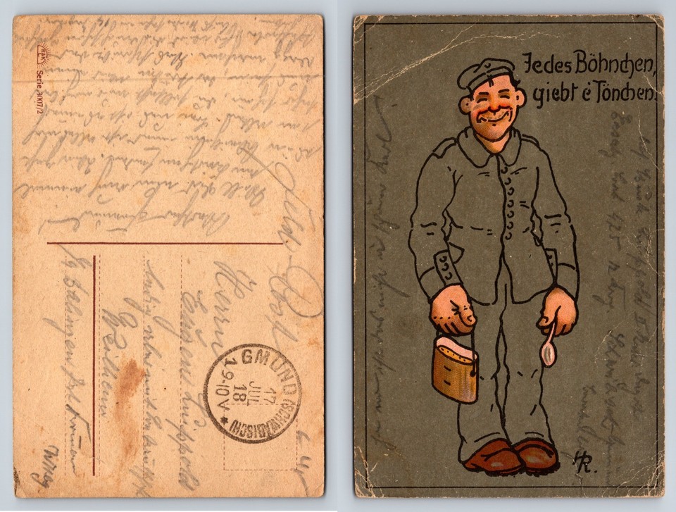 WW1 German Germany Military - Job Lot 17 Postcards ALL SHOWN ...