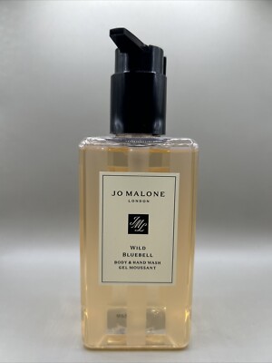 Jo Malone Wild Bluebell Body & Hand Wash - Size 8.5 Oz. / 250mL No Box ...