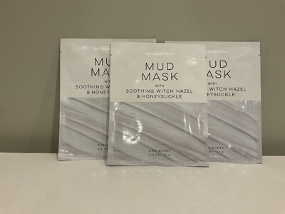 *3 PACK* Bath & Body Works MUD FACE MASKS Soothing Witch Hazel ...