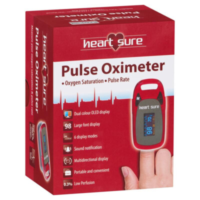 Heart Sure Pulse Oximeter A320 | eBay Australia