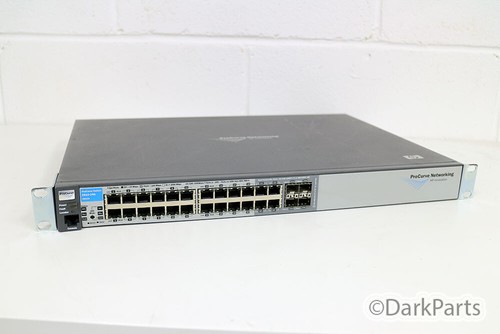 HP ProCurve 24-Port Gigabit Switch 2810-24G J9021A with Rack Mount ...