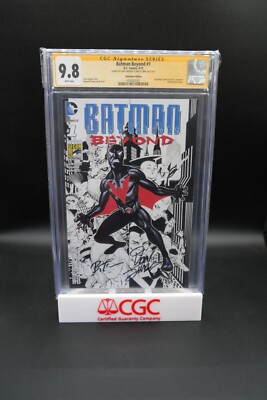 Batman Beyond #1 SDCC 2015 CGC SS 9.8 signed by Bruce Timm & Jurgens | eBay