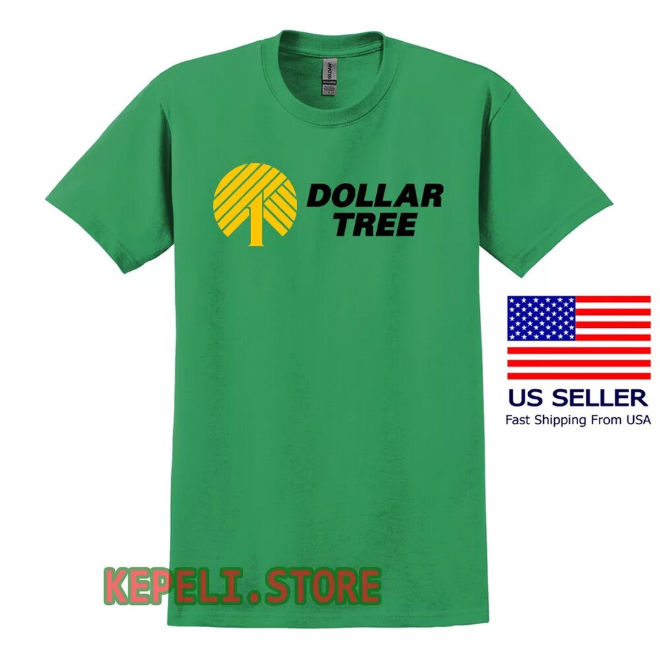 Dollar Tree Men'S Green Retro Vintage Unisex T-shirt S-5XL | eBay