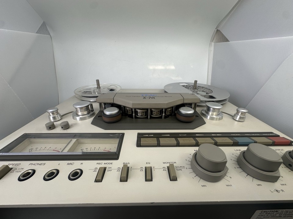 TEAC X-7R Dual Capstan Drive Bi-Directional Record Reel-to-Reel Works ...