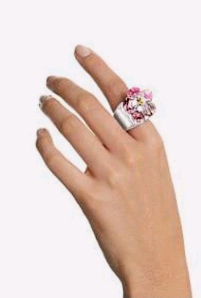 Swarovski Idyllia Cocktail Ring 58 *Limited Edition* brand new + Bag ️ ...
