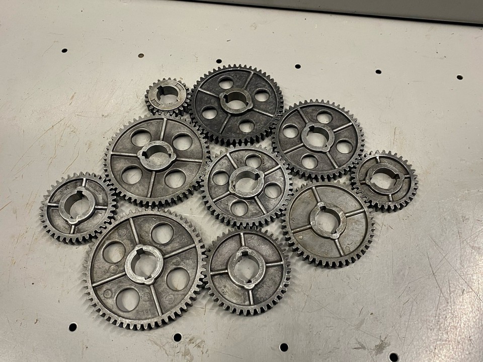 Atlas Craftsman 10" 12" Metal Lathe Threading Change Gear Set | eBay