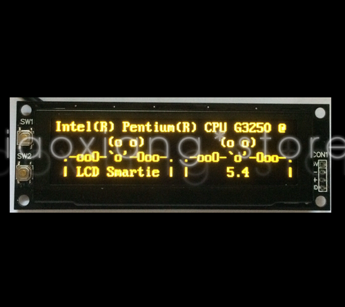 1pc NEW usb2lcd 25664 OLED HTPC monitor screen 3.12" 1U chassis screen English | eBay