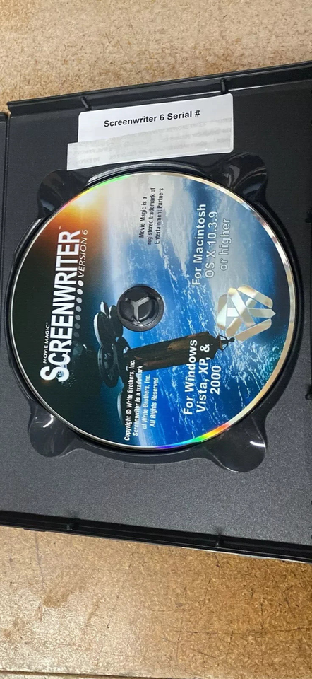 Write Brothers Movie Magic Screenwriter 6 - Full Version for Windows | eBay