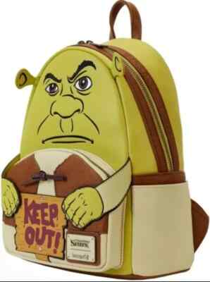 Loungefly Dreamworks Shrek Keep Out Cosplay Mini Backpack Multi Disney ...
