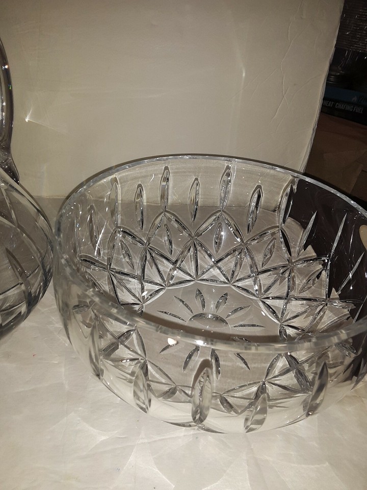 Block crystal glassware | eBay