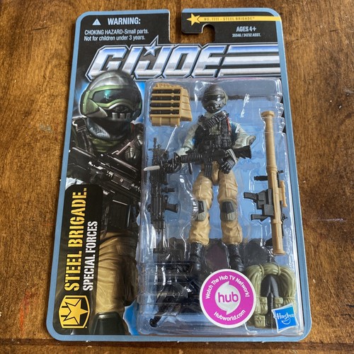 2010 GI Joe Steel Brigade Special Forces 3.75 Hasbro POC Desert Army ...