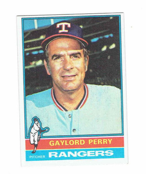Gaylord Perry Texas Rangers P #55 Topps 1976 #Baseball Card | eBay