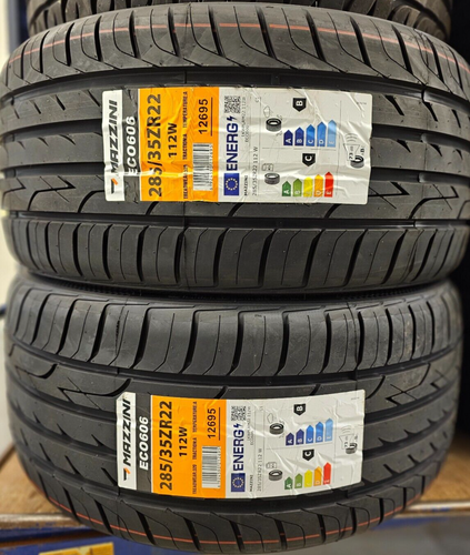 2X MAZZINI ECO606 285/35 ZR22 XL 112W SUV/4X4 UHP TYRES 285 35 22 ...
