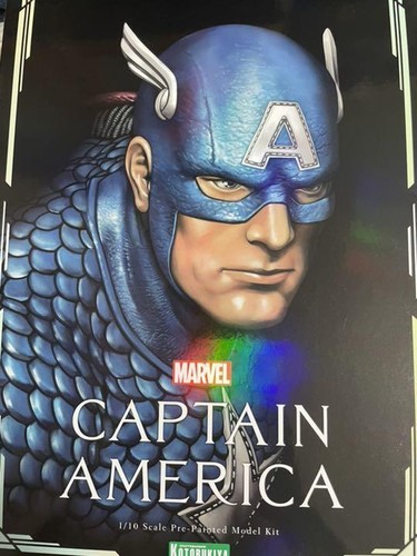 Captain America 1/10 Scale Model Kit Premier Marvel ArtFX Japan ...