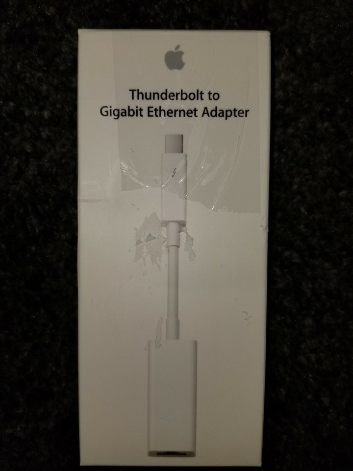 Apple A1433 Thunderbolt to Gigabit Ethernet Adapter - MD463LL/A | eBay