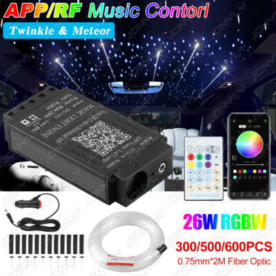 Car Home Headliner Twinkle Meteor Star Light Kit Roof Ceiling Fiber ...