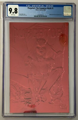 Purgatori The Vampires Myth #1 "CGC 9.8" Chaos! Comics (1996) Red Foil ...