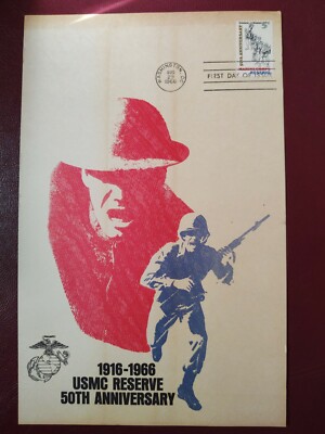 USMC Postal History Cover 1966 MARINES Cachet First Day Cover | eBay