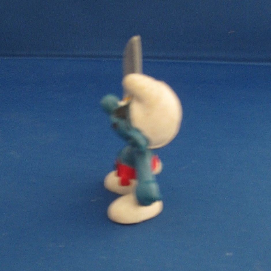 Smurfs 20104 Pirate Smurf Vintage Schleich Figure PVC 1978 Eye Patch ...