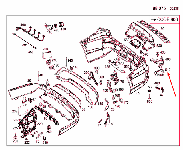Mercedes-Benz A2214903627 online kaufen | eBay