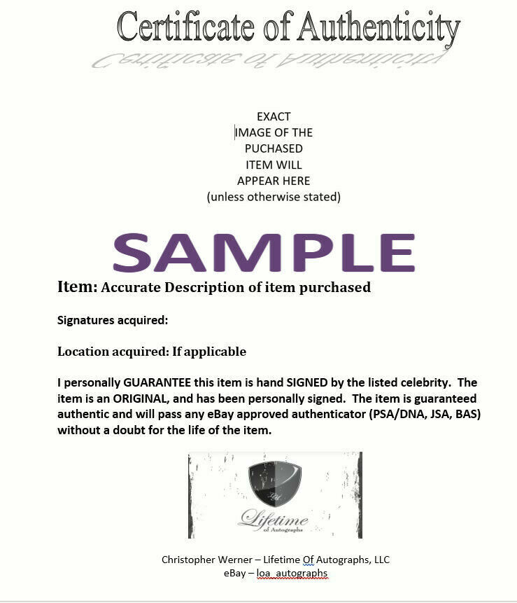 Luna REAL hand SIGNED SEXY Promo Photo #1 COA Autographed Porn Star ...