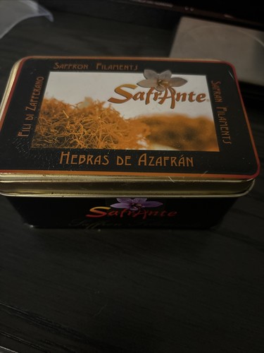 Safrante Pure Spanish Saffron Tin, 1 Ounce (28.35 Grams) | eBay