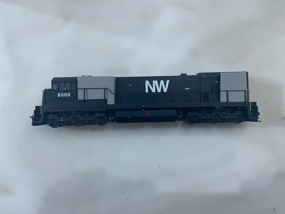 NIB HO Atlas Master 7408 Norfolk & Western U30C #8000 | eBay