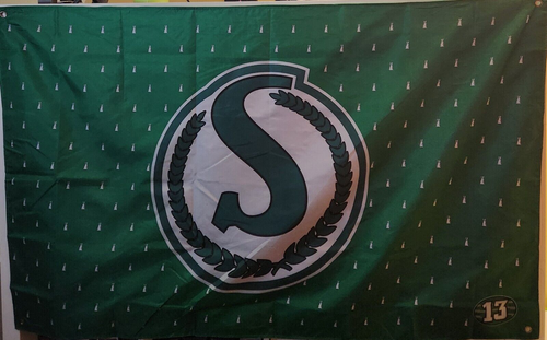 Saskatchewan Roughriders CFL Football Pilsner Beer Dual-Sided Flag 36 ...