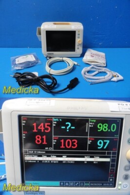 Philips VS3 SureSigns 863073 Spot Vitals Monitor W/ (NBP,SPO2,TEMP ...