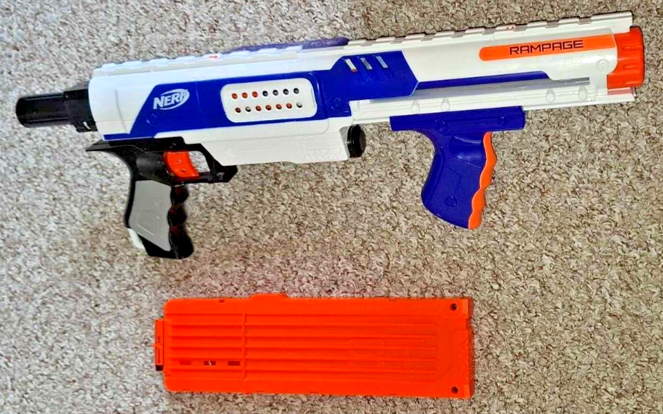 Nerf Elite Rampage NERF Rampage N Strike Elite Toy Blaster With 25