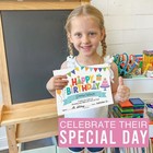 25 Colorful Birthday Certificates for Students Classroom Awards Teacher ...