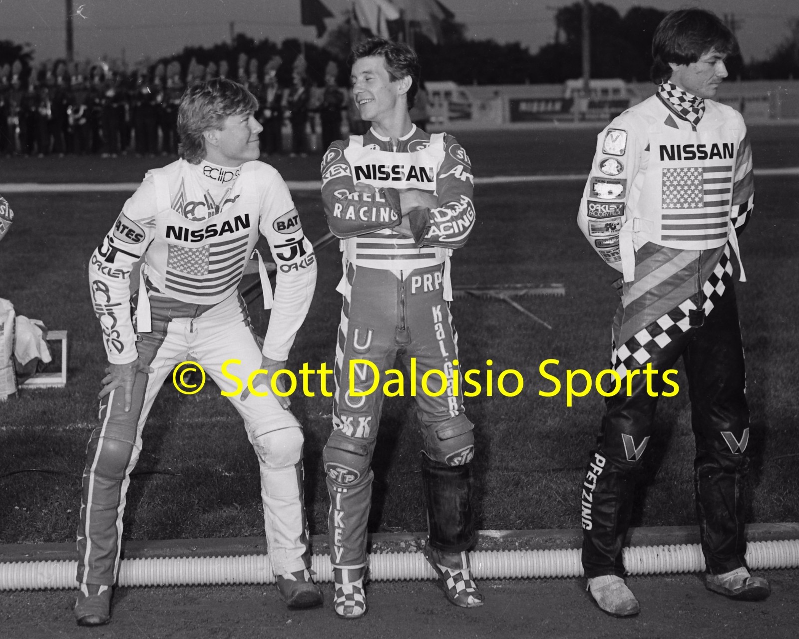 RICK MILLER KELLY MORAN ROB PFETZING 8 X 10 SPEEDWAY MOTORCYCLE PHOTO ...