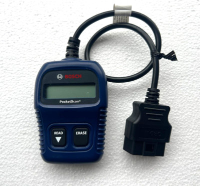 Bosch OBD1000 OBD2 Code Reader | Erases Codes | OBDII | Pocket Scan ...