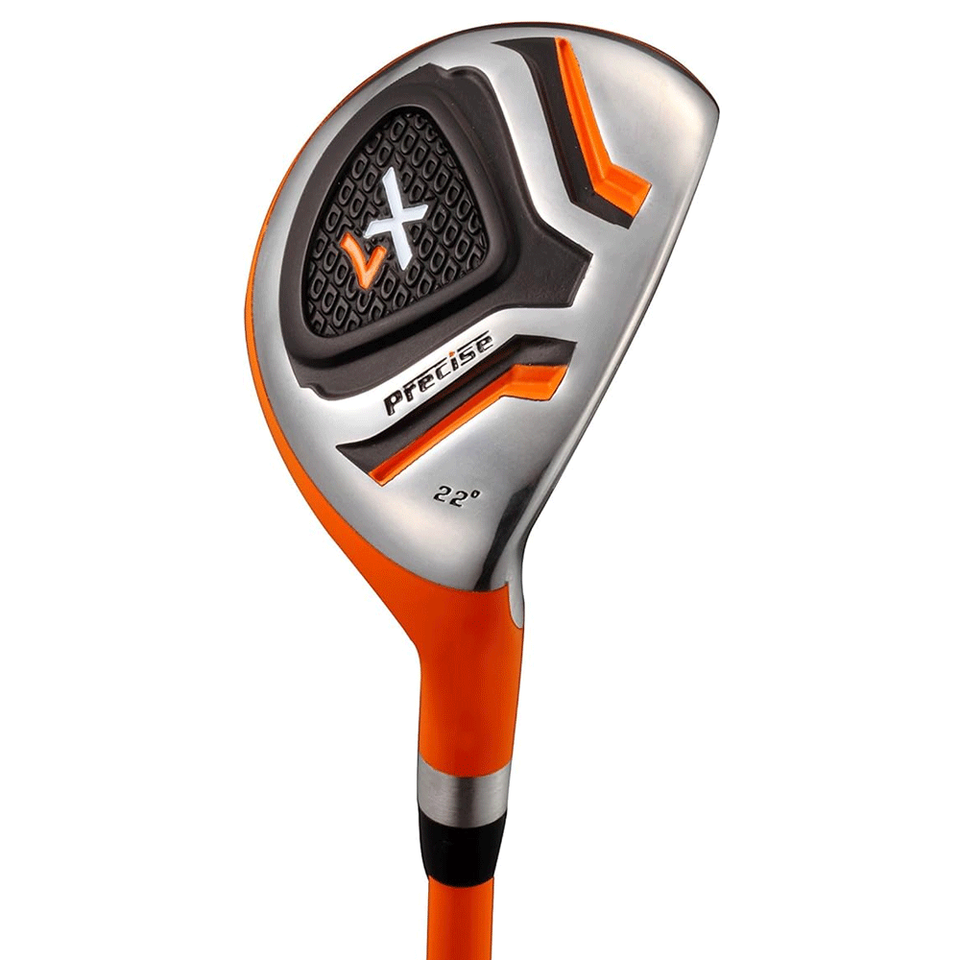 SKYMAX PRECISE X7 JUNIOR GOLF SET DRIVER, HYBRID, IRONS, PUTTER & BAG ...