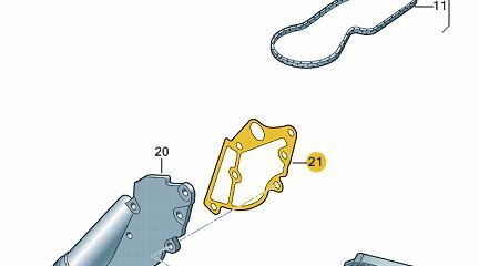 Audi 06E121139E Genuine OEM Factory Original Cover Gasket for sale ...