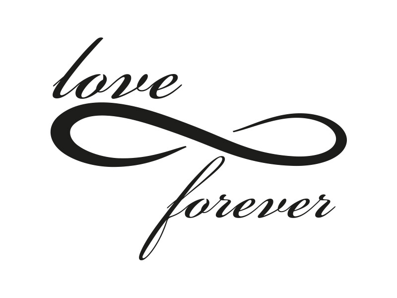 Forever Infinity Sign Best Friends Forever (Infinity Symbol)' Sticker