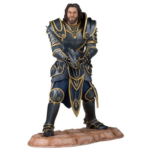 Authentic Warcraft Movie Anduin Lothar 13” 1:6 Scale Statue Gentle ...