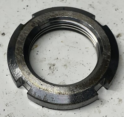 KM5 M25x1.5 LOCK NUT WITH METRIC THREAD, FOR LOCKING BY LOCK WASHER NEW ...