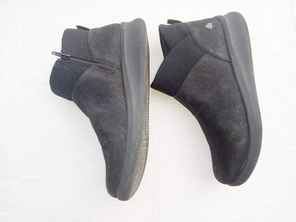 Sillian 2 Cloudstepper by Clarks Ankle Boots Black size 8M Women | eBay