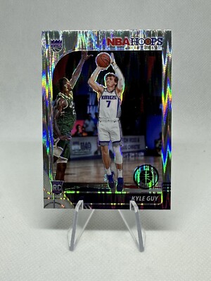 2019-20 NBA Hoops Premium Shock Kyle Guy Rookie Cards Sacramento Kings ...