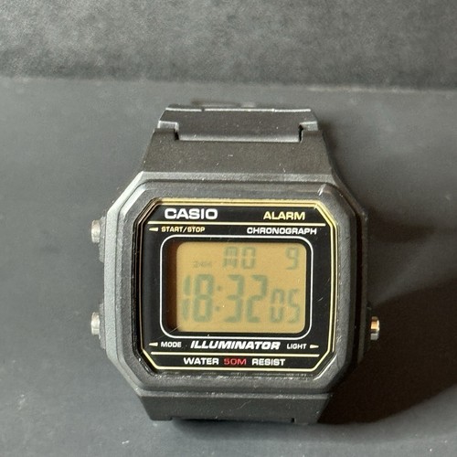 NOS Casio Illuminator W-217H Fully Working See Description For History ...