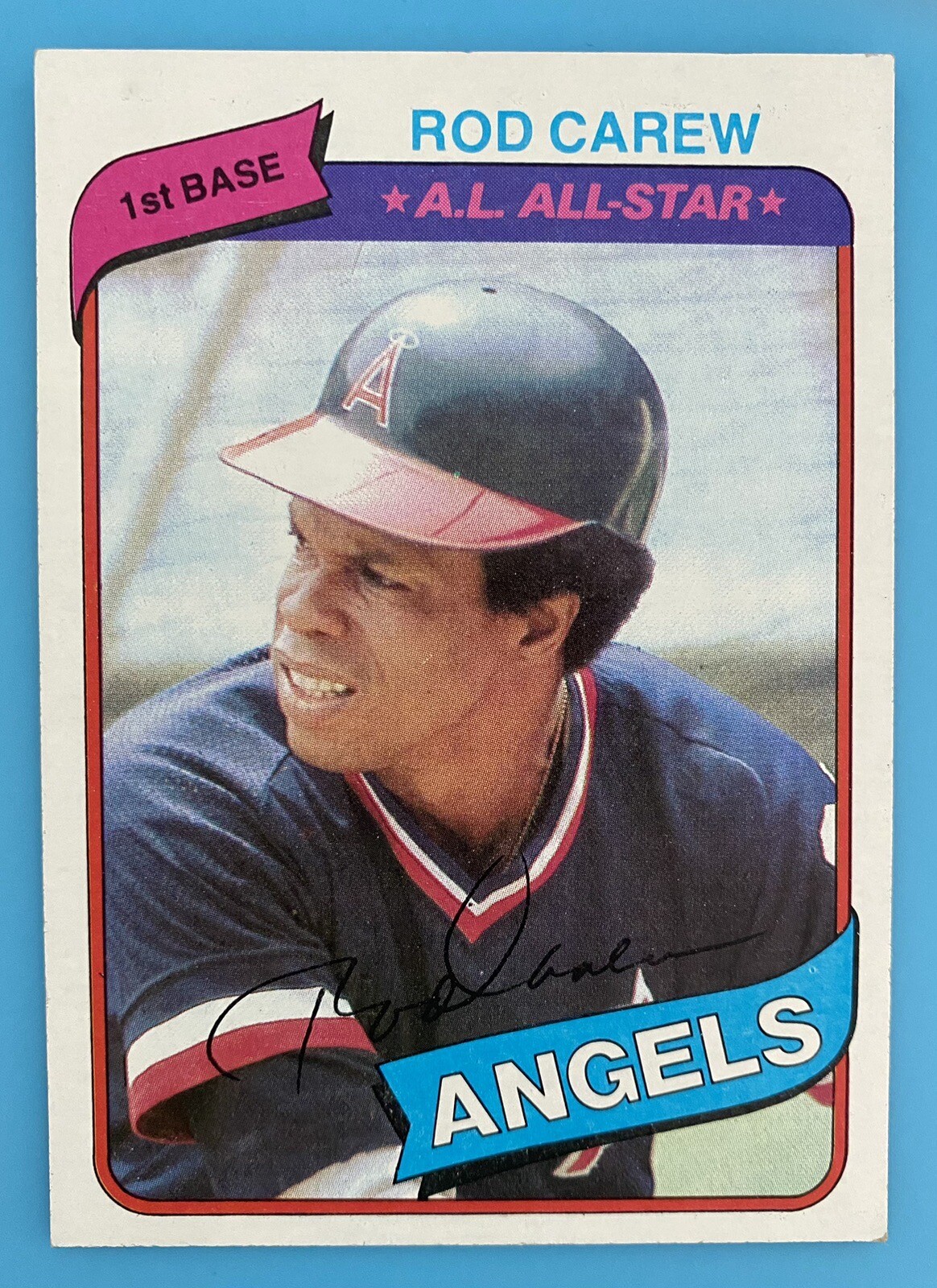 1980 TOPPS BASEBALL #700 ROD CAREW ( BLANK BACK ERROR CARD ) | eBay