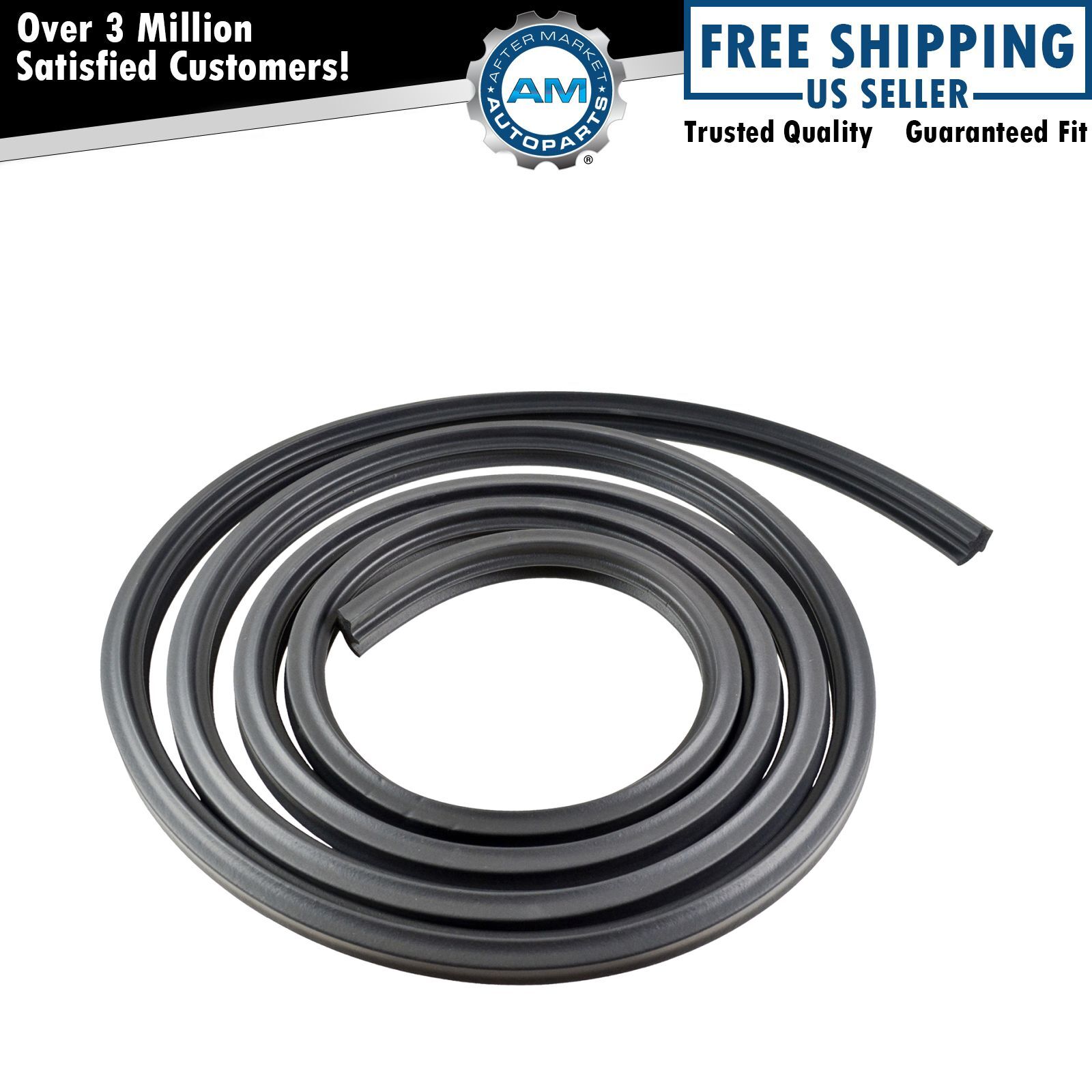 Trunk Seal Soft Rubber Weatherstrip for Chevy Pontiac Buick Cadillac ...