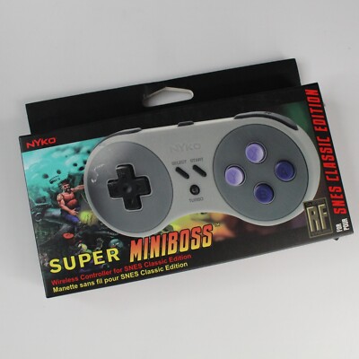 Nyko Super Miniboss for SNES Classic Edition Wireless Controller - NEW ...
