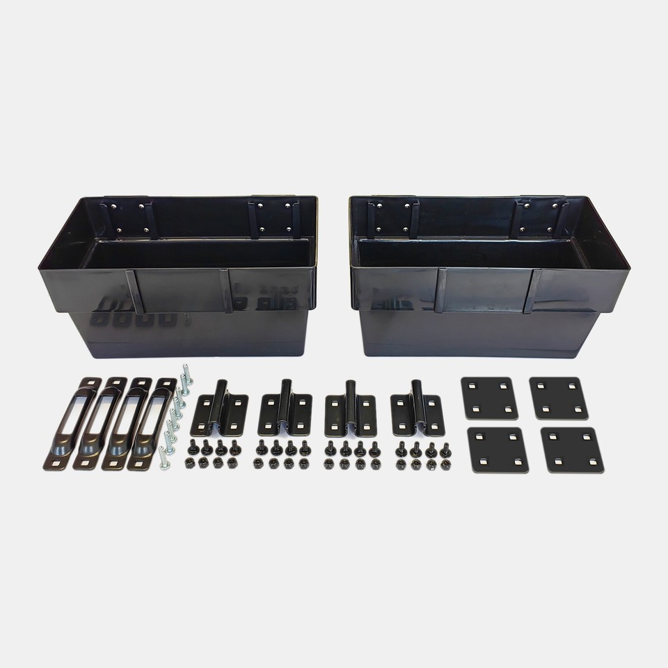 2x E-Track Storage Bins & Single Slots Etrack Organizer Box for ...